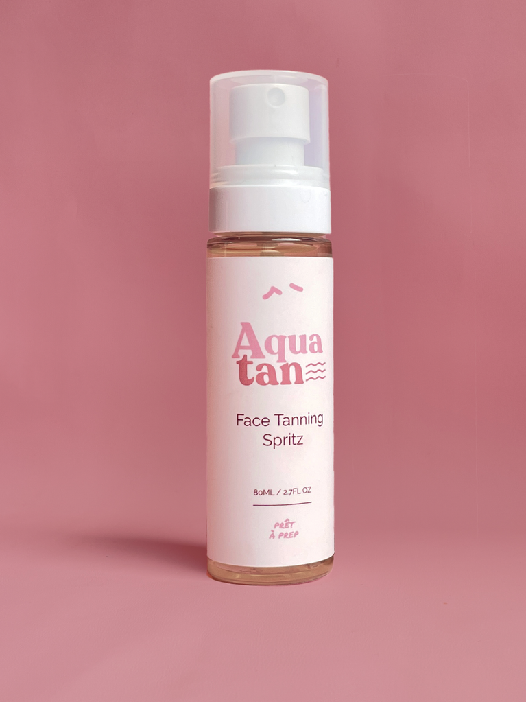 Aqua Tan Face Tanning Water – Prêt à Prep